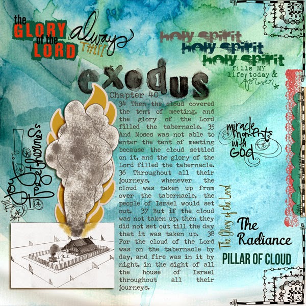 Diane's Musings: Another BSF lesson layout....