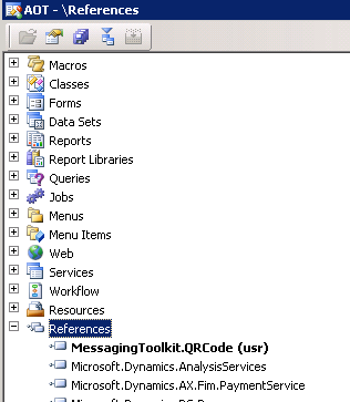 Dynamics AX blog: Generating QR Codes in AX 2009
