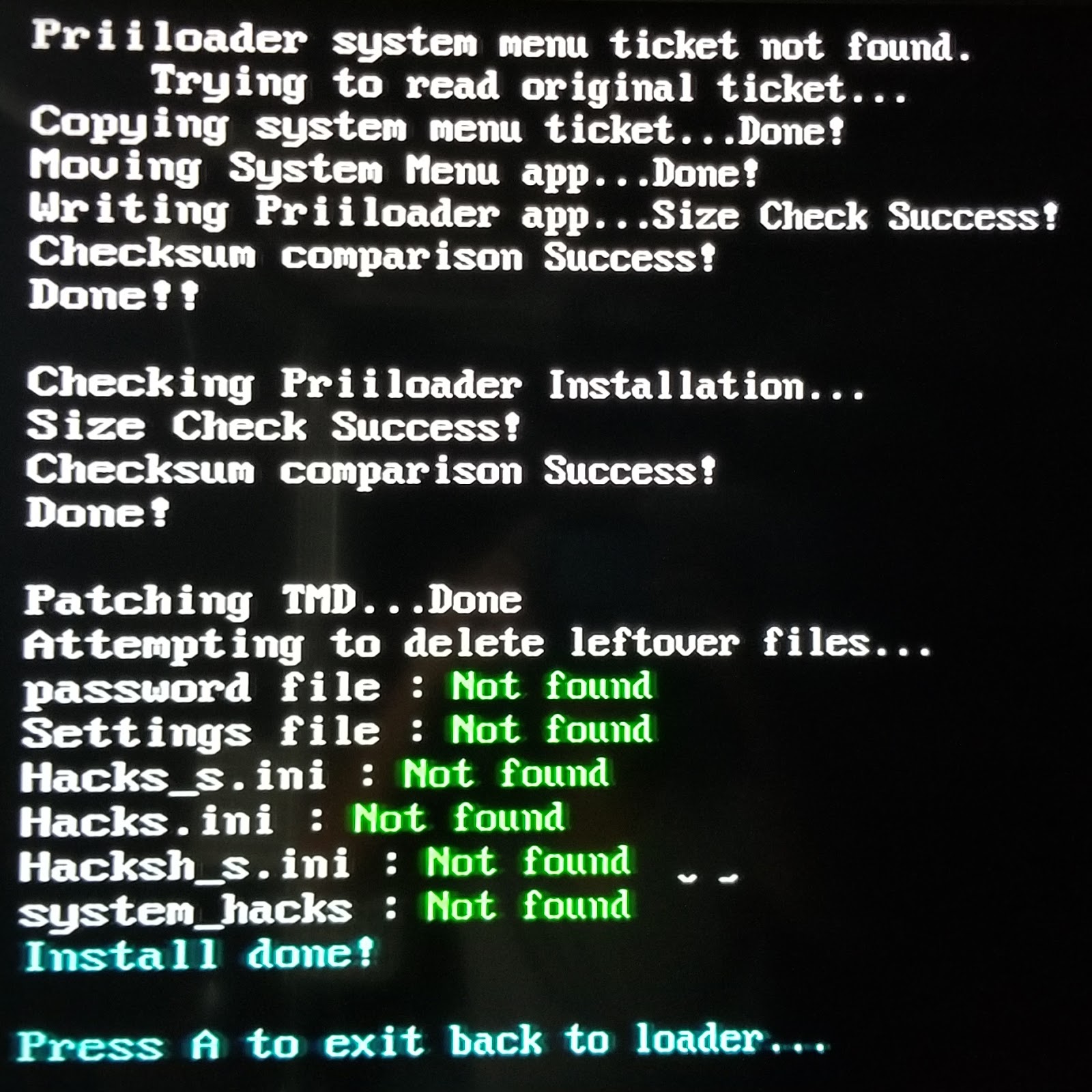 wii 様々な便利な機能を追加できるPriiloader紹介