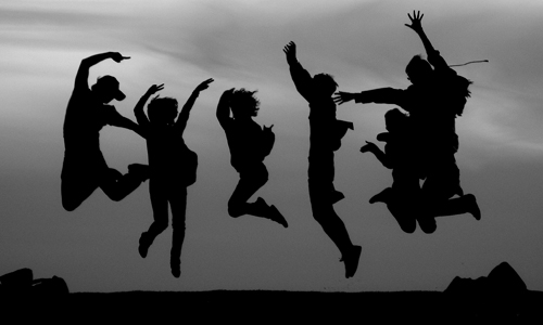 Hella Heaven: Quieting my mind: jump