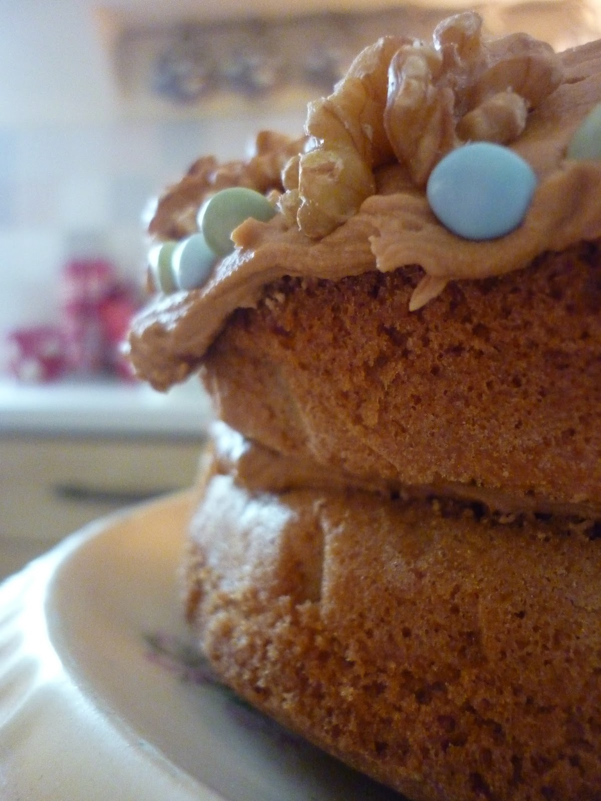 Pretty. Little. Bakes.: Coffee Victoria Sandwich - A quick kick of ...