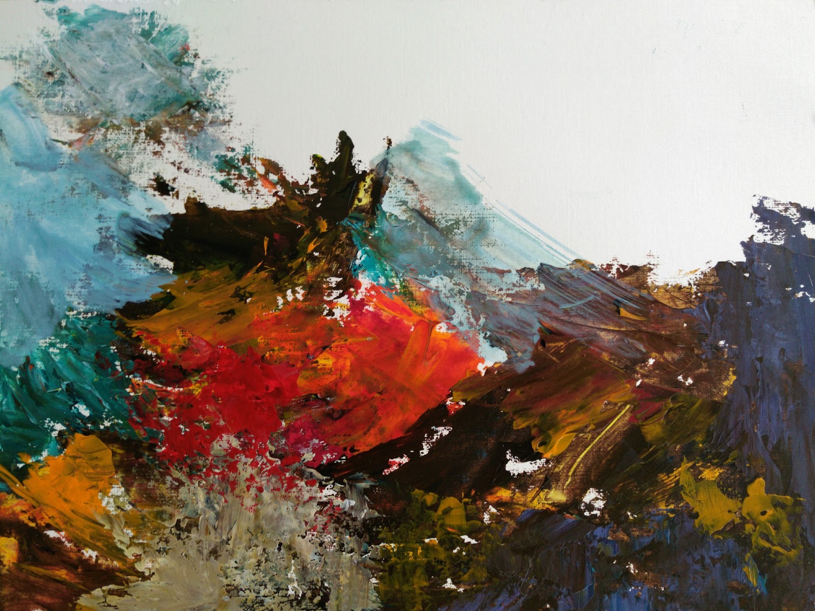 MIS CUADROS (Pintura abstracta): Abstracción Lírica