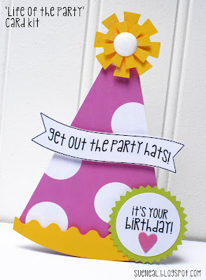 Q's Creative Card Making Kits: Q's Creative Cards: Life of the Party Cards