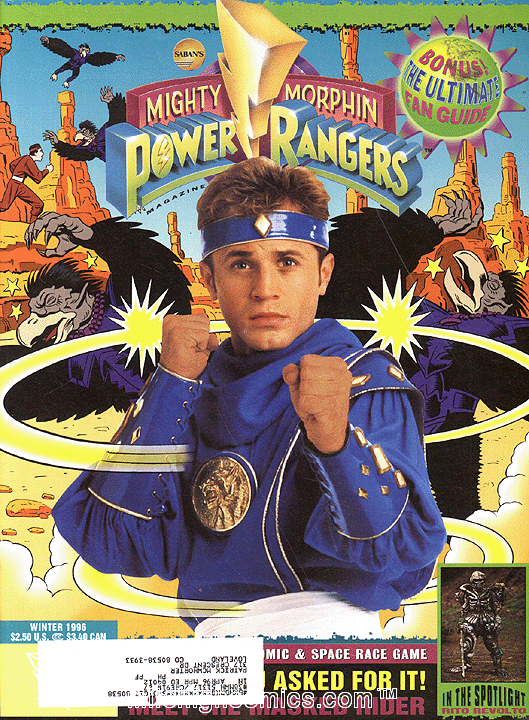 Mighty Morphin Power Rangers Magazines covers