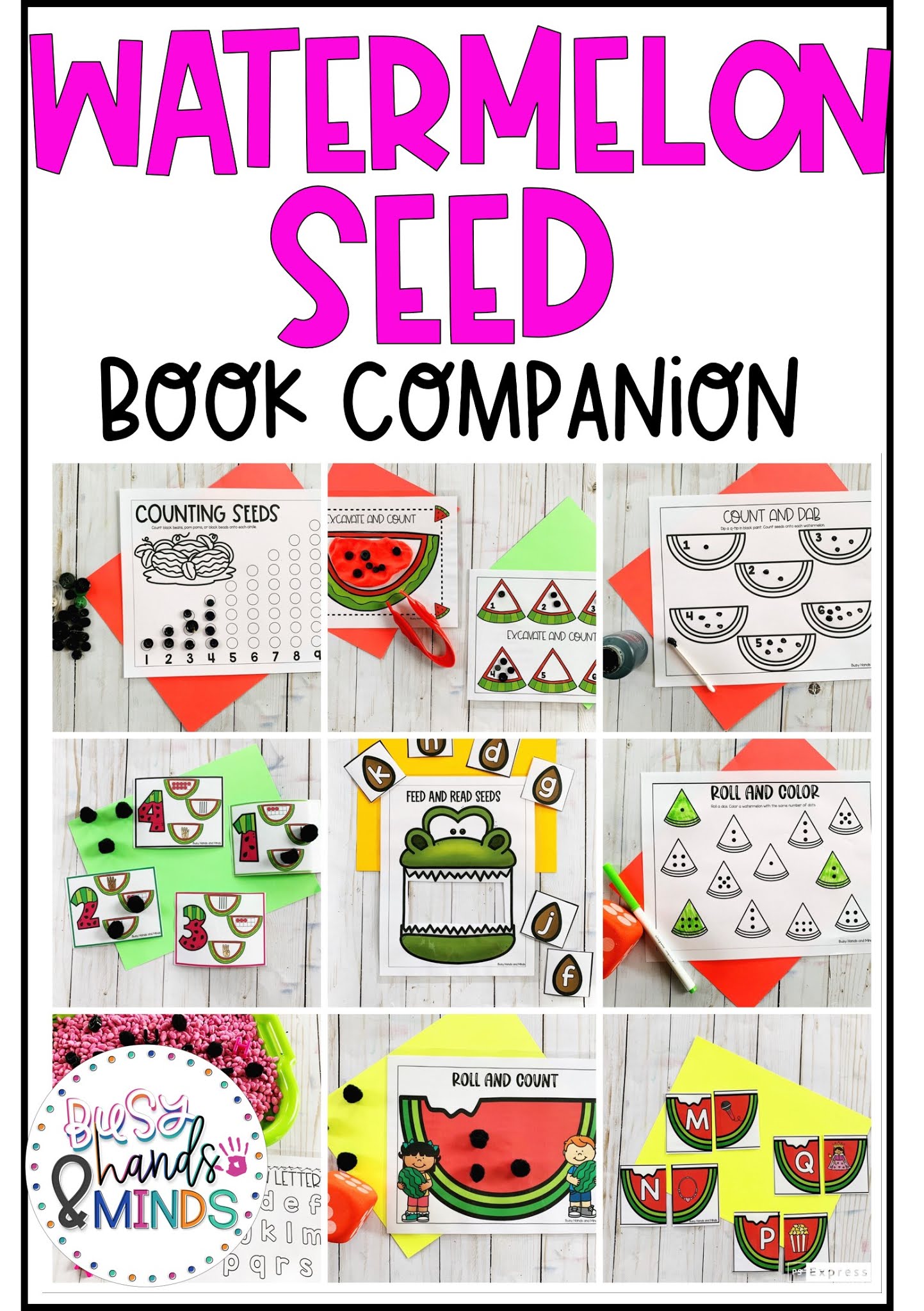 The Watermelon Seed Book Companion | Busy Hands and Minds