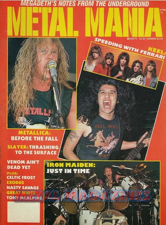 METAL MAGAZINES: METAL MANIA (USA)