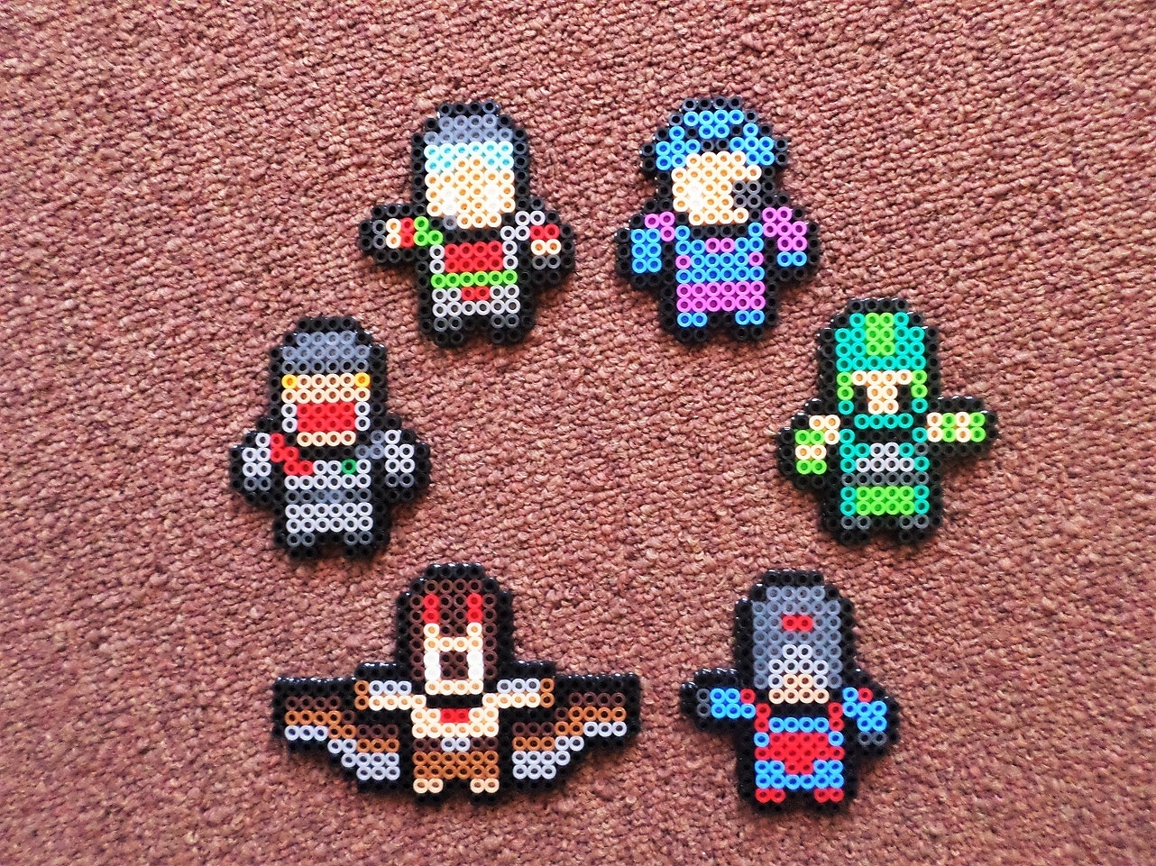 Long Black Fingers : Last GI Joe Perler Beads
