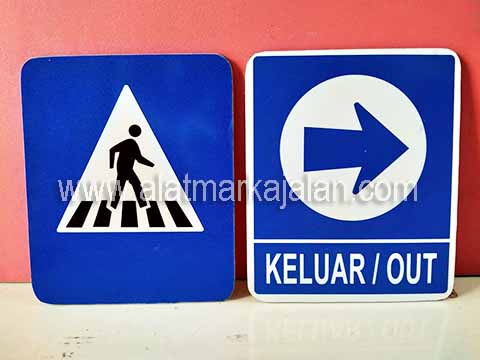 Rambu Perintah | Mesin / Aplikator Marka Jalan, Water Road Barrier ...