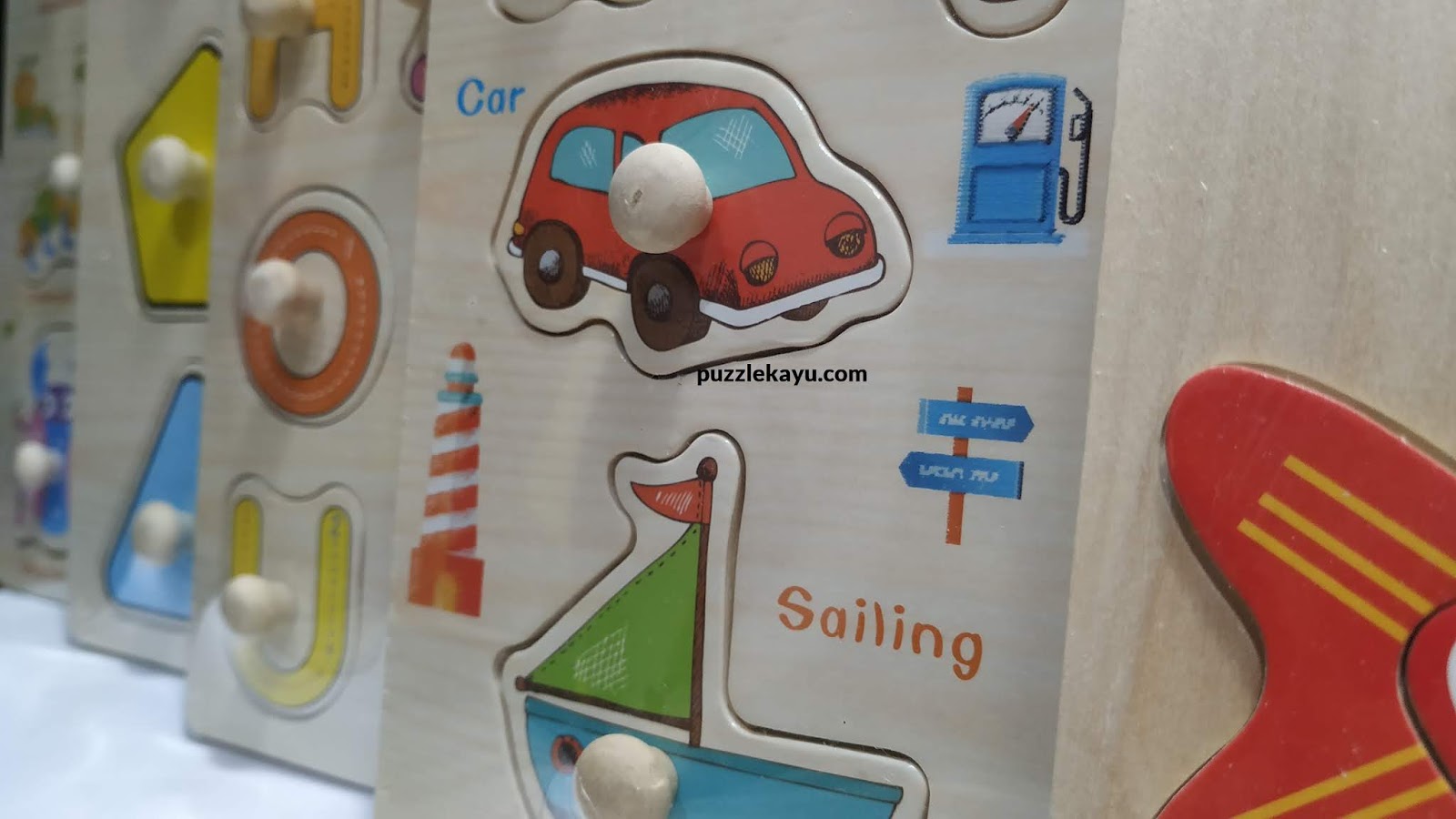 Puzzle Kayu Profesi Pekerjaan Cita-cita Anak