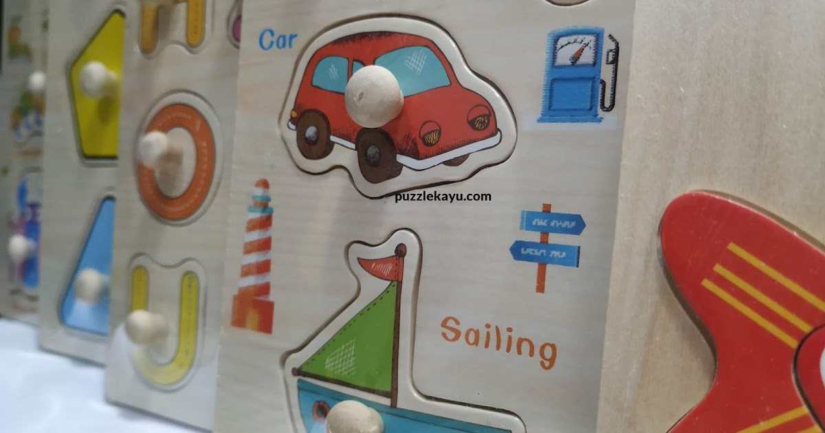Puzzle Kayu Profesi Pekerjaan Cita-cita Anak