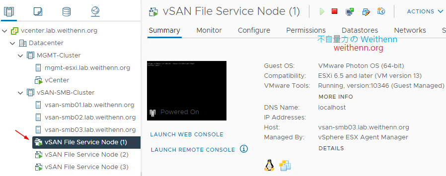 網管人 182 期 - 啟用原生檔案服務 vSAN 也能運作 NFS/SMB ~ 不自量力 の Weithenn