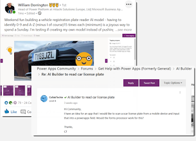 Dive in the Power Platform and gain power!: License Plate Reader ...