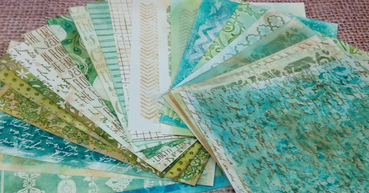 SewPaperPaint: Making Patterned Background Paper With Stamps