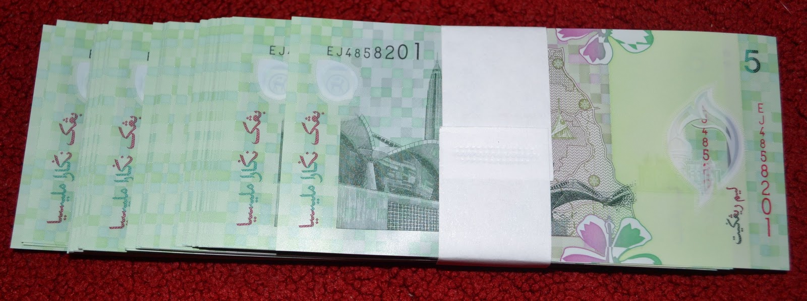 Galeri Sha Banknote: DUIT RM5 ZETI AZIZ POLYMER SIRI KE11