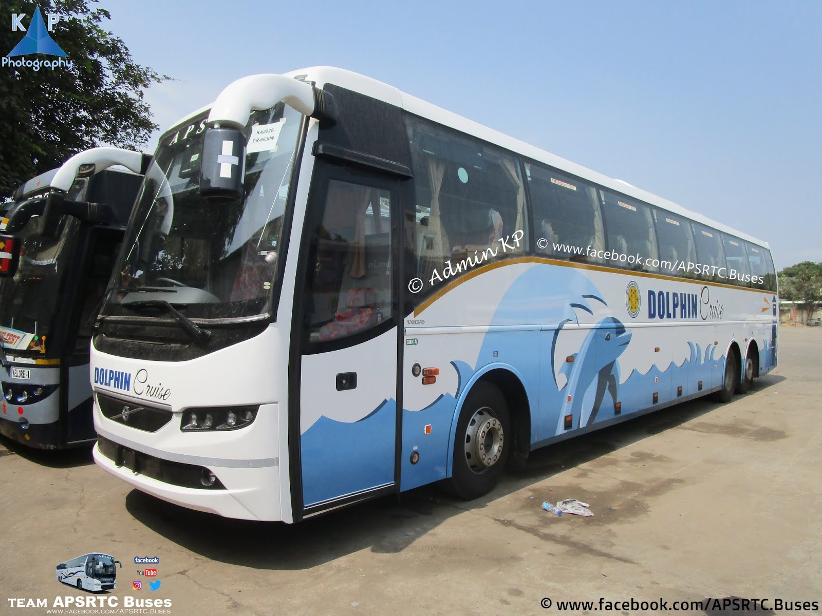 APSRTC DOLPHIN CRUISE BUS | VOLVO B11R 14.5m Multi Axle.