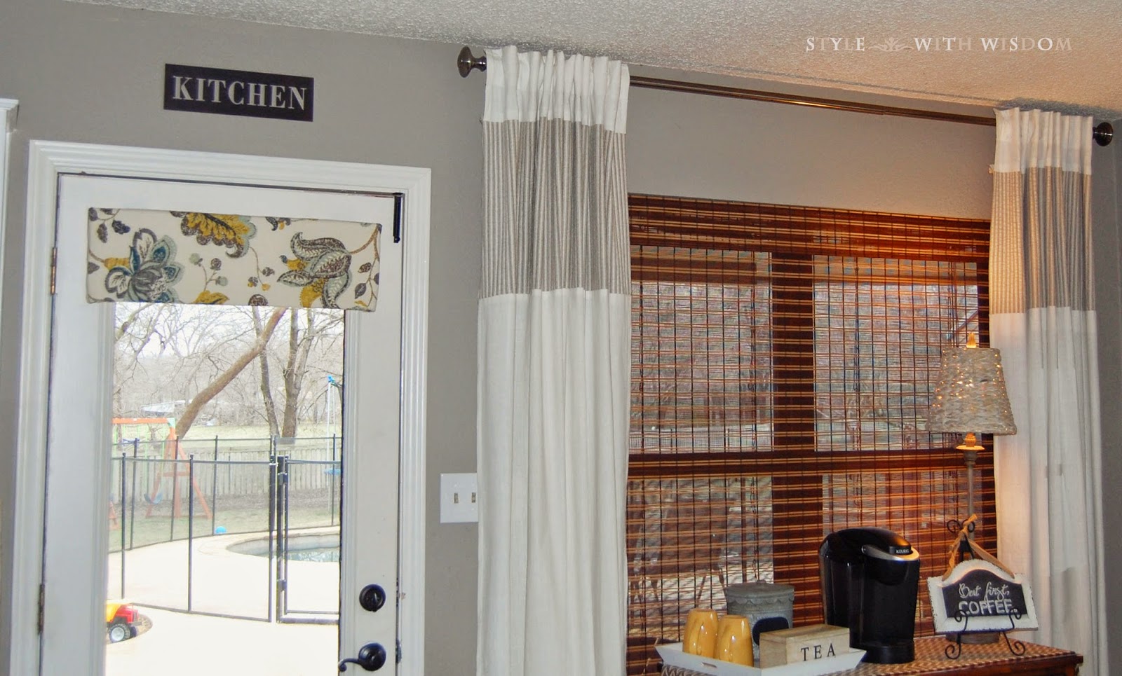 Style with Wisdom: Cornice Box Tutorial Using $1 Foam Board!