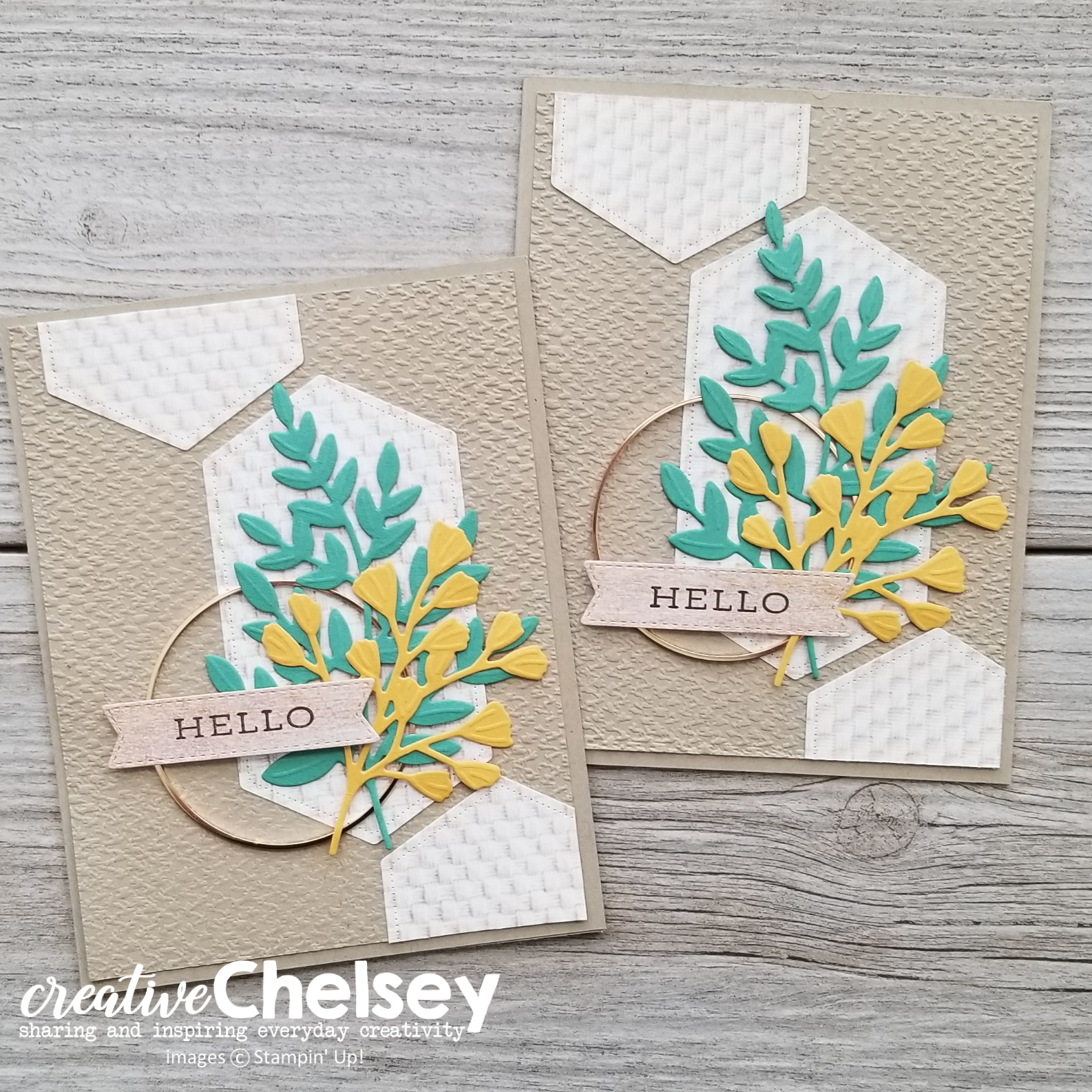 Creative Chelsey: Another Simple Handmade Card Layout & How to Add ...