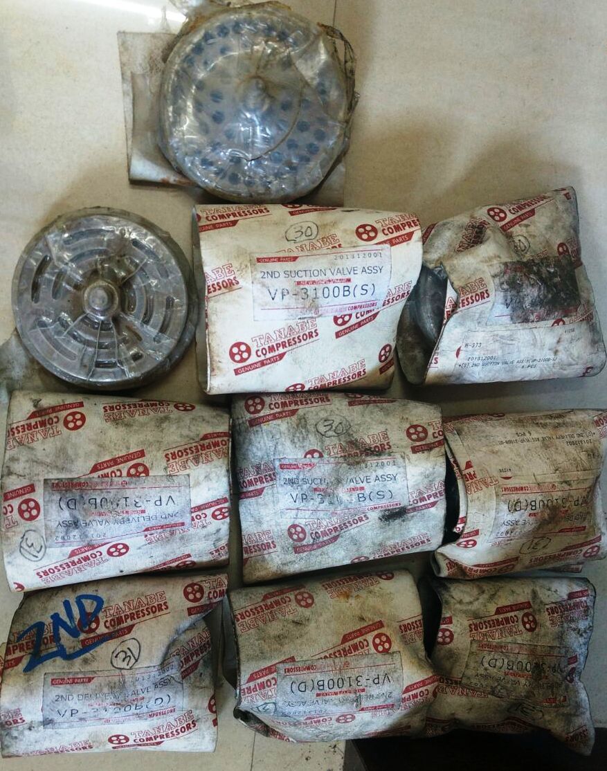 SN SHIP SPARE: TANABE H73 /H74 Air Compressor