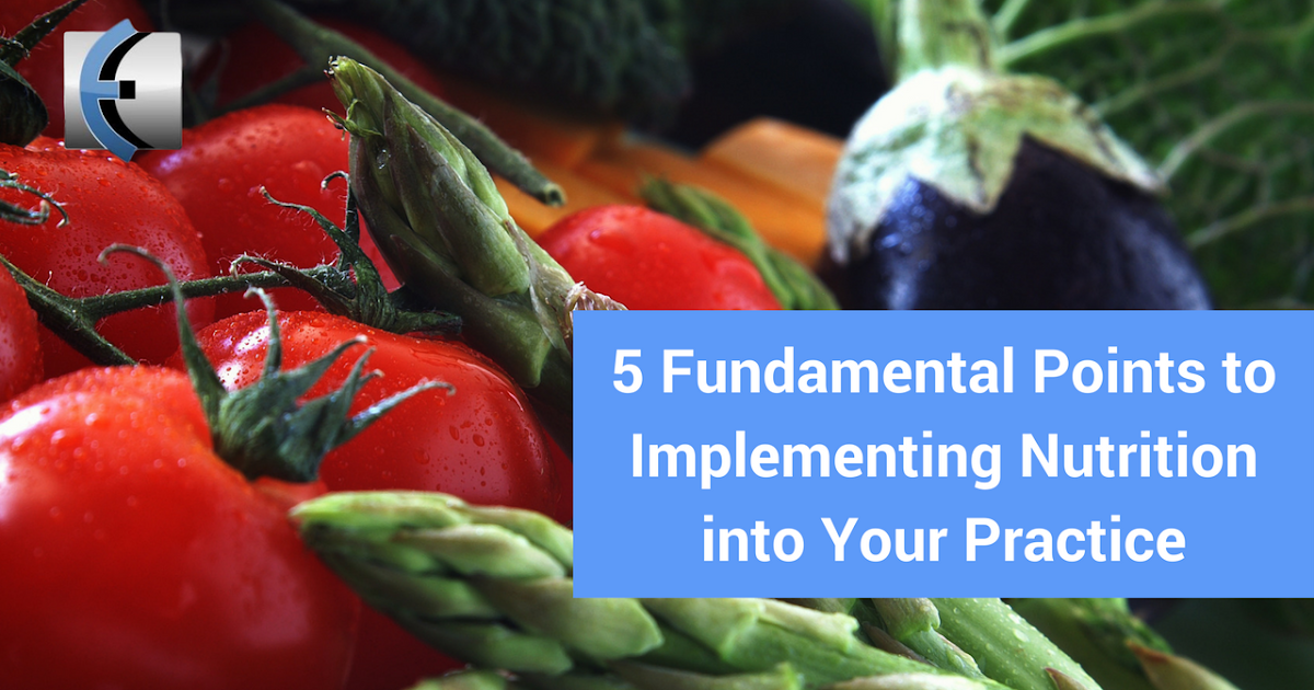 Top 5 Fridays! 5 Fundamental Points to Implementing Nutrition into Your ...
