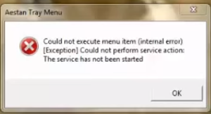 Error al iniciar wampserver (could not execute menu item internal error ...