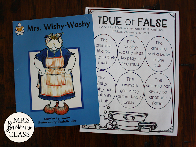 Oh, Lovely Mud! Mrs. Wishy-Washy Activities | Mrs. Bremer's Class