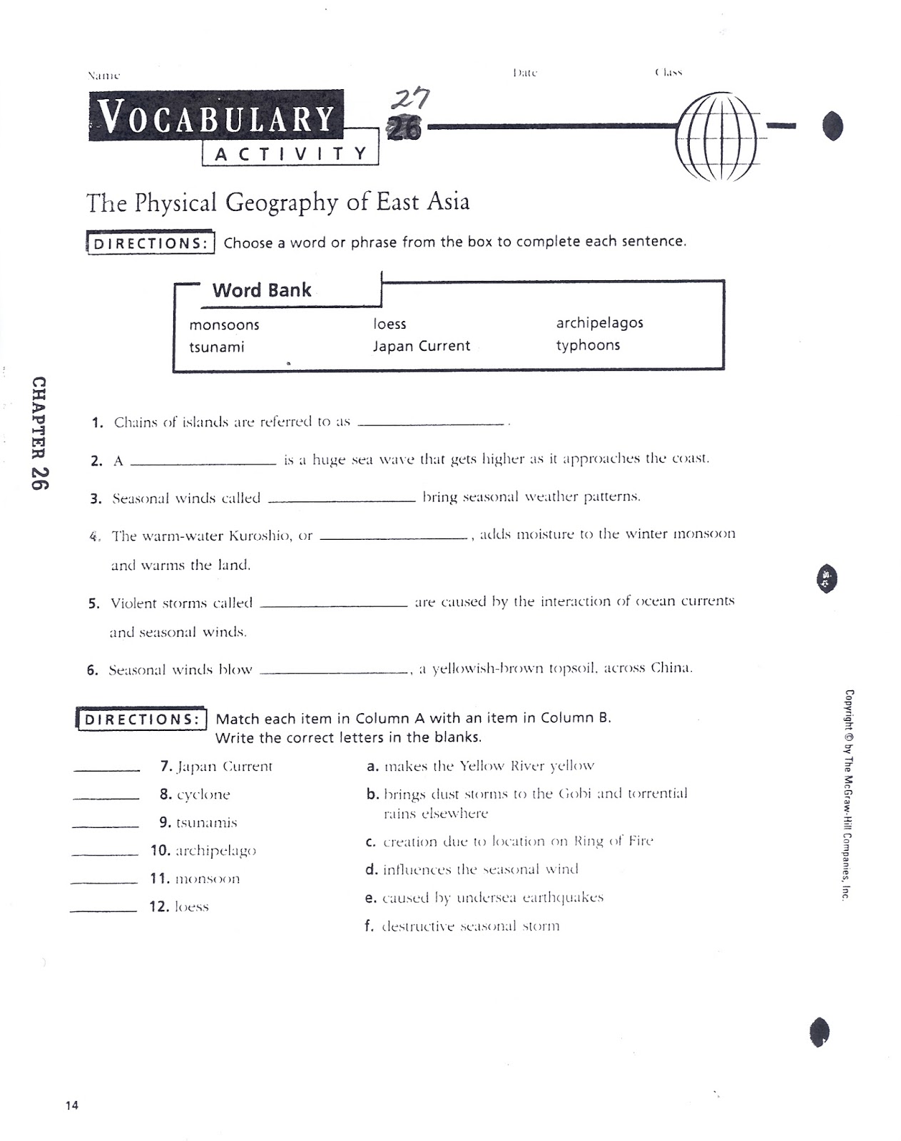 Mr. E's World Geography Page: World Geography 2018 - Chapter 27 ...