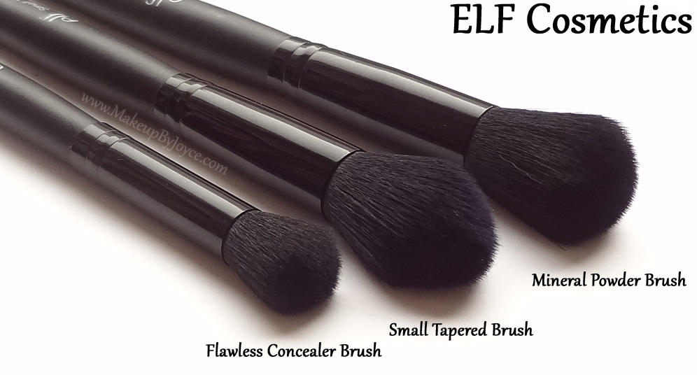 MakeupByJoyce ** !: Review + Comparison: ELF Studio Brush Collection