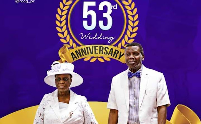 Pastor E.A Adeboye and Wife Celebrate 53rd Wedding Anniversary - Simply ...