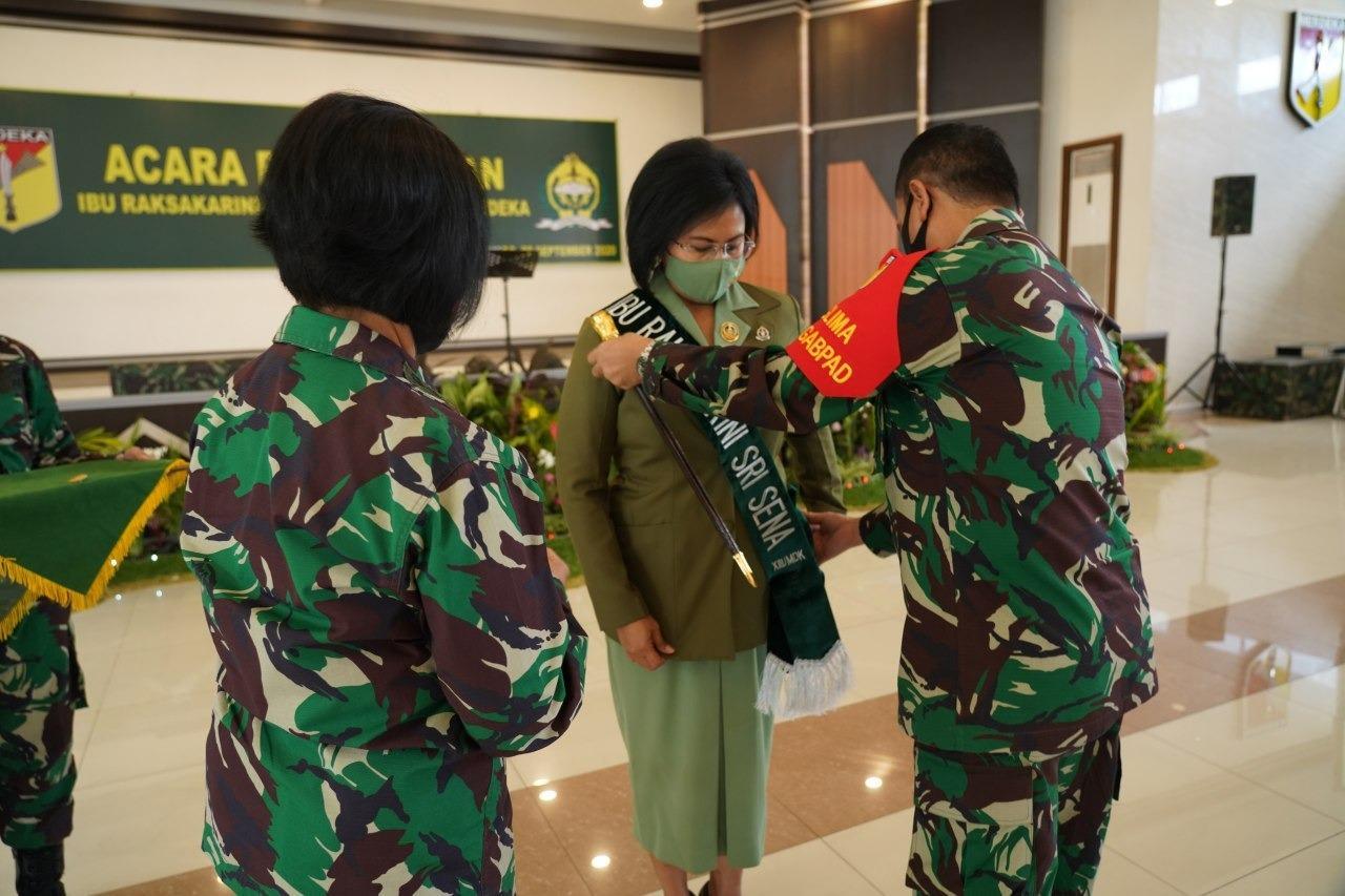 Kodam XIII/Merdeka Laksanakan Pengukuhan Ibu Raksakarini Sri Sena Kodam ...