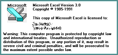 Microsoft Excel historia y usos: Versiones de Microsoft Excel