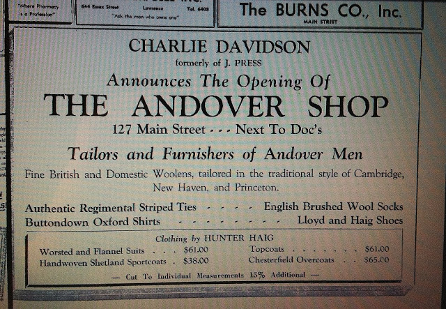 "Tweedland" The Gentlemen's club: The Andover Shop / Cambridge, MA ...