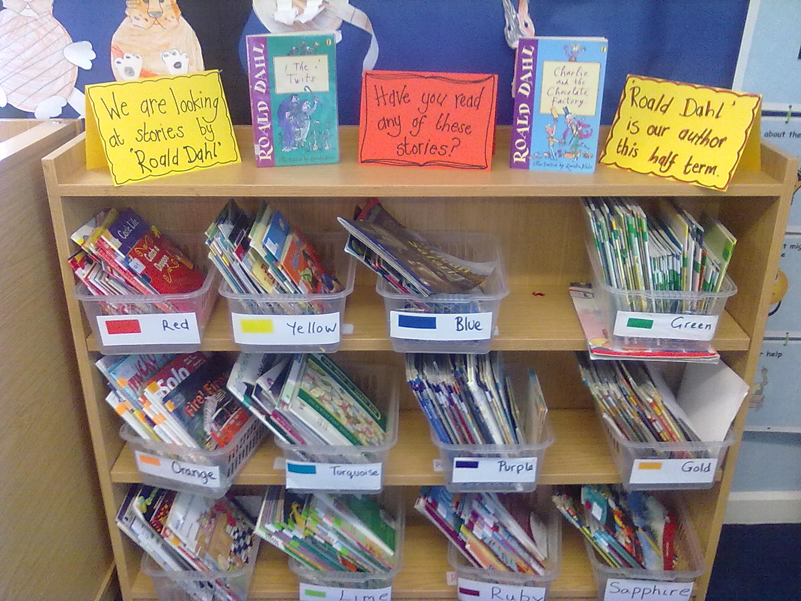 Cabot Year 3: Look at our lovely tidy book corner! Which book is your ...