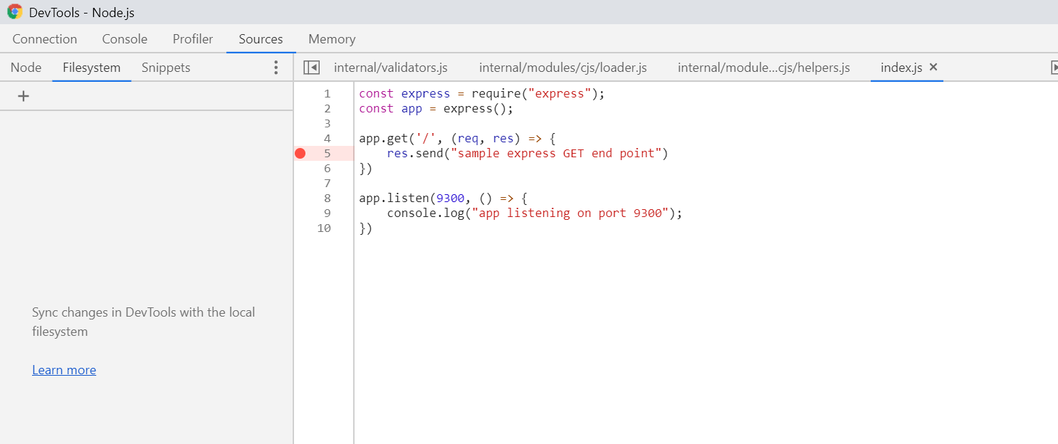 Coders Classroom Docker Assignments 15 Debug Nodejs And Expressjs