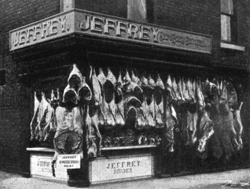 In the Days Before Fridges: Amazing Vintage Photographs Show Butcher ...