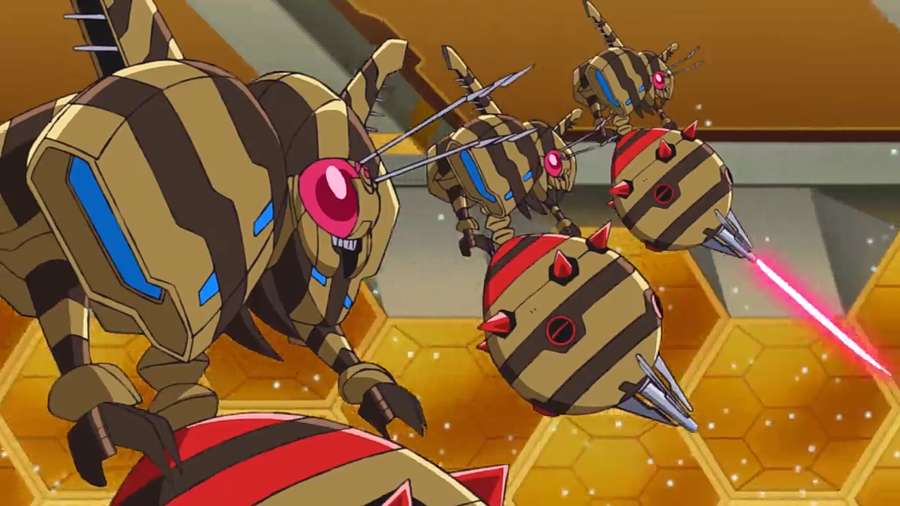 Digi-Arquivo: Waspmon ~ PMD || Acervo de Imagens de Digimon e Pokémon || +Plus Move Dex