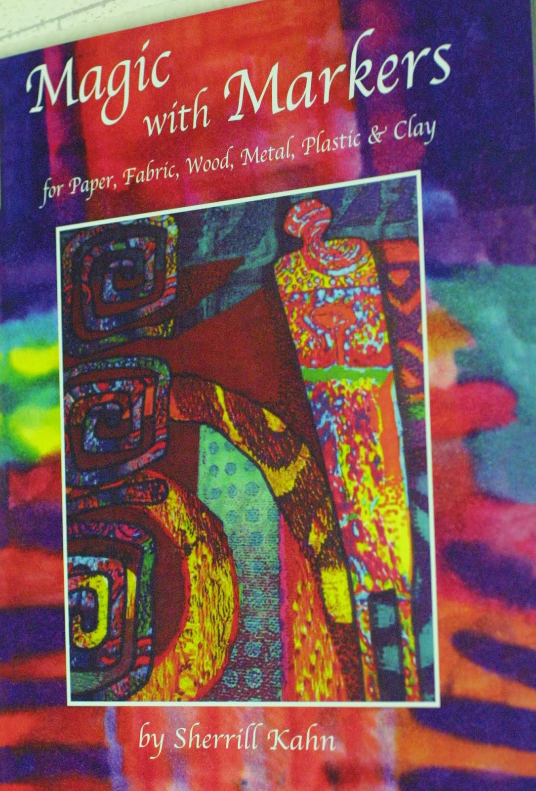 Mountain Moments: Painting Silk Scarves with Magic Markers