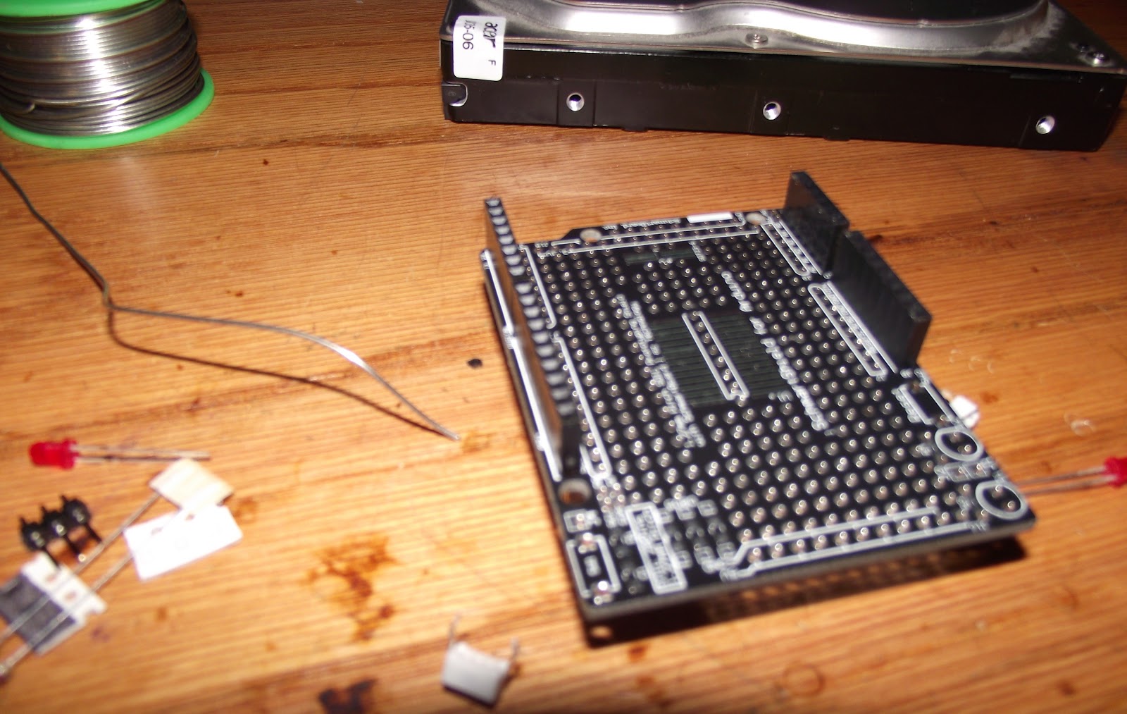 Digitalduino: Schmart 1.27mm SMD Prototyping Shield Review