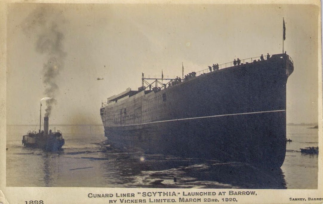 Wanted On Voyage: CUNARD'S OLD RELIABLE: R.M.S. SCYTHIA