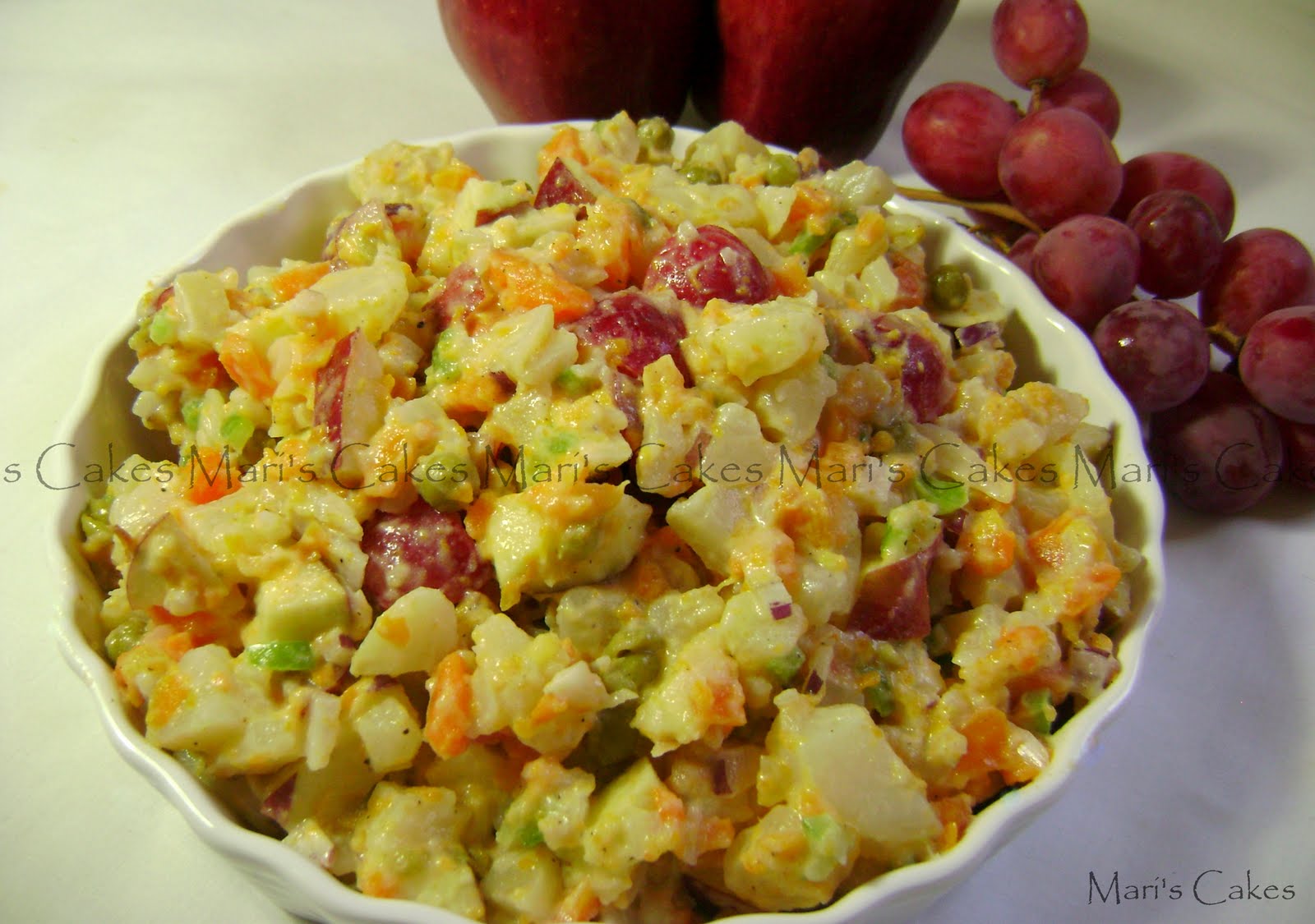 Ensalada de Papa, Mi Ensalada Rusa II | Mari's Cakes