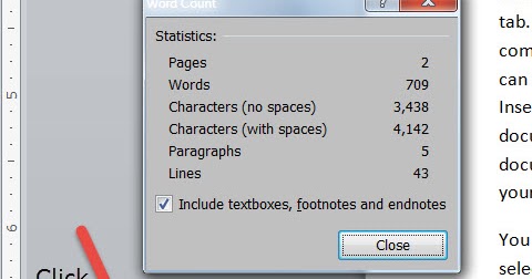 100 Amazing Computer Tips: Counting Words and Characters in Word