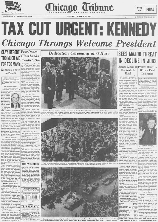 DVP's JFK ARCHIVES: PRESIDENT KENNEDY IN CHICAGO, ILLINOIS (MARCH 23, 1963)