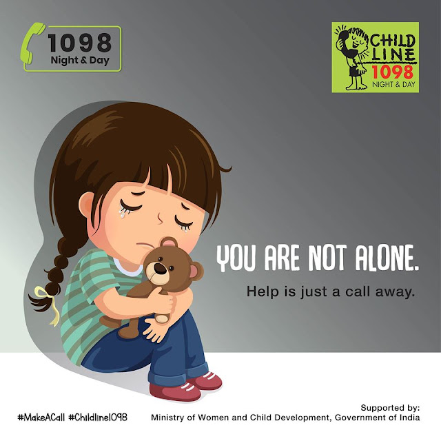 CHILDLINE 1098: CHILDLINE INTERVENES AND HELPS MINOR VICTIM OF ABUSE