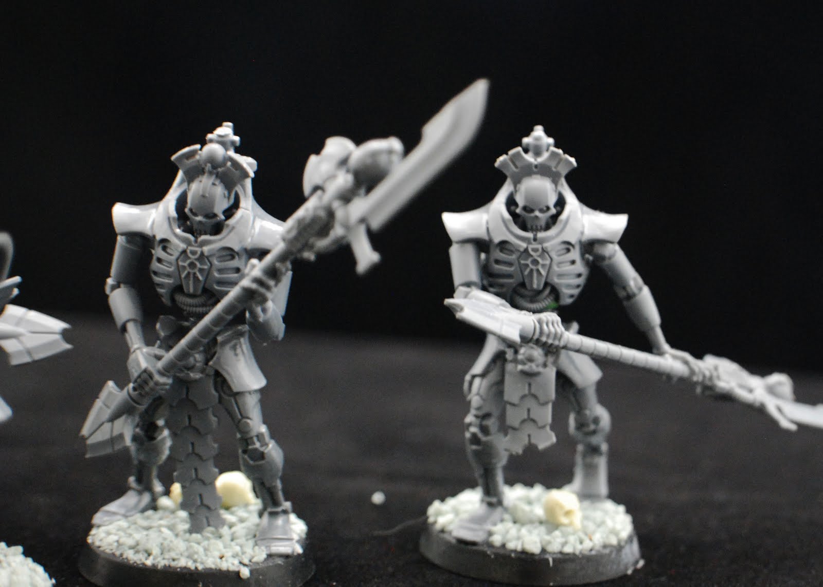 Eye of Error: Necron Week Post 2, Custom HQ Conversions & Figure Posing