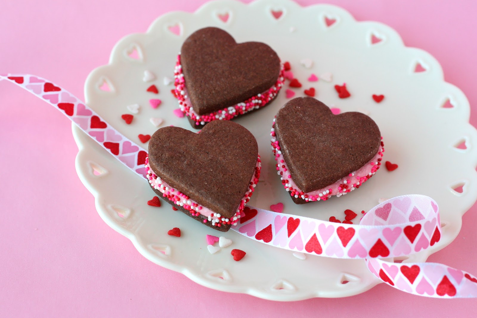Chocolate Valentine s Sandwich Cookies Glorious Treats Chocolate Valentine s Sandwich Cookies Glorious Treats
