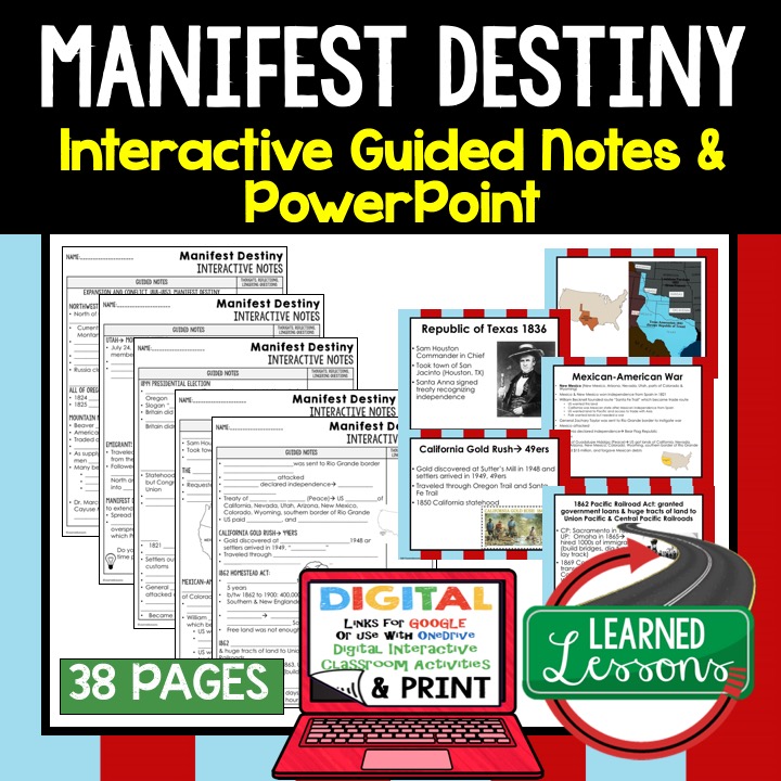 Early American History Guided Notes and PowerPoints for a Flipped ...