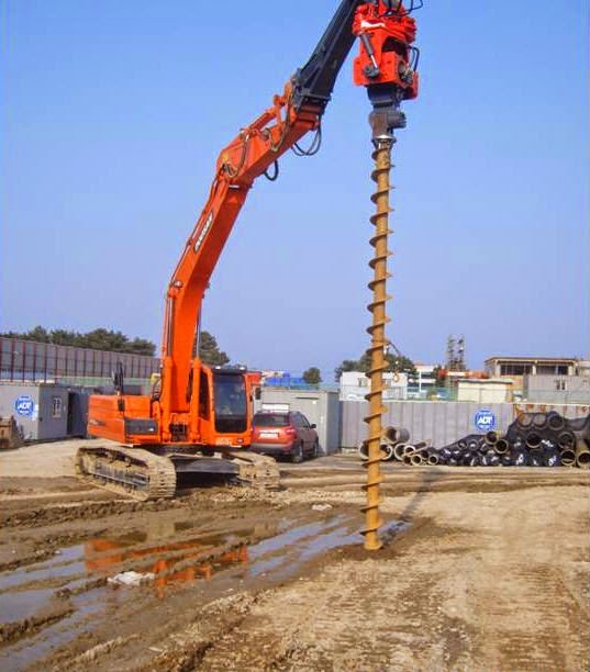 Civil Engineering All Instruments and Machinery: pile driving machine