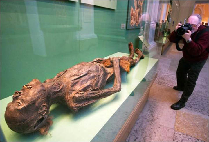 Scythian mummy tomb (Fifth Pazyryk Kurgan), Pazyryk culture 300s-200s BCE