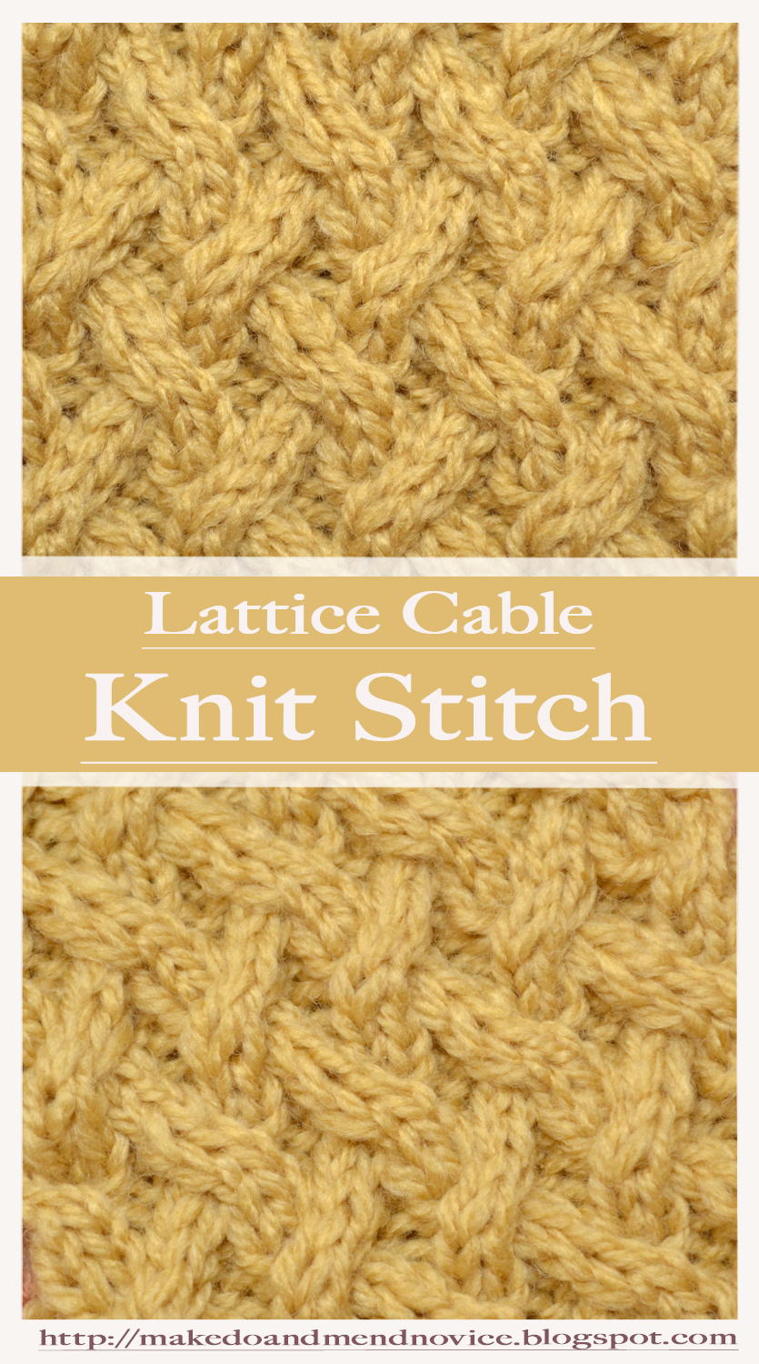 Knitting Novice: Textured Knit Stitches