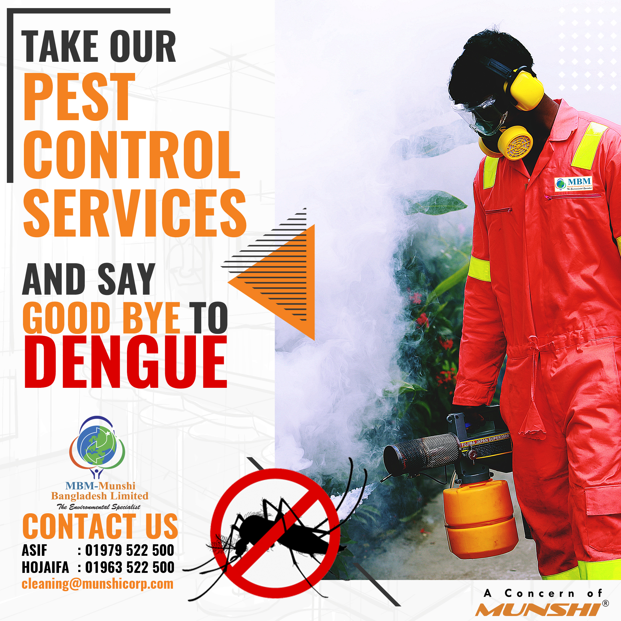 MUNSHI- Pest Control Ads
