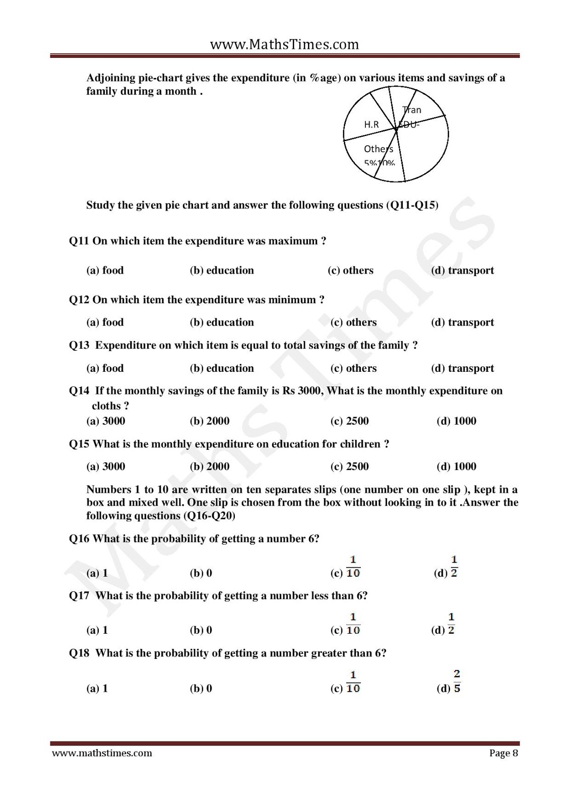 apsg: CLASS 8 WORKSHEET